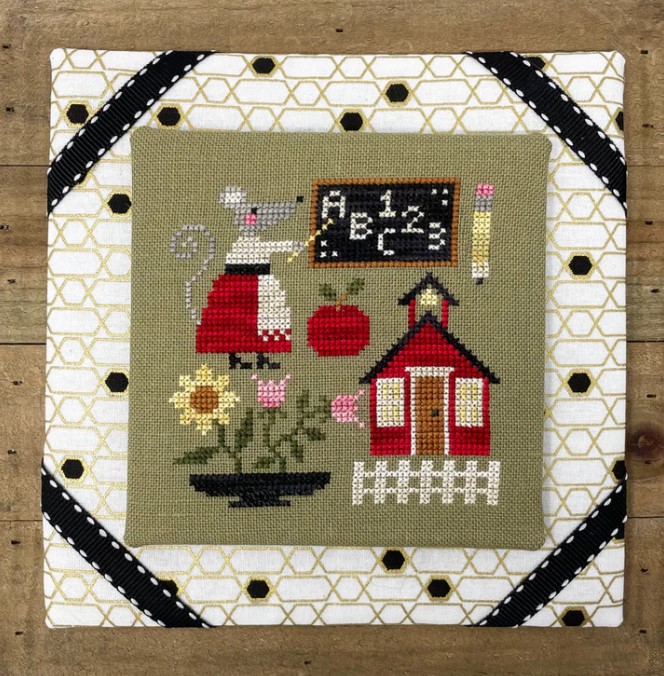 Mouse's Schoolhouse - Cross Stitch Chart: Stitch-It Central