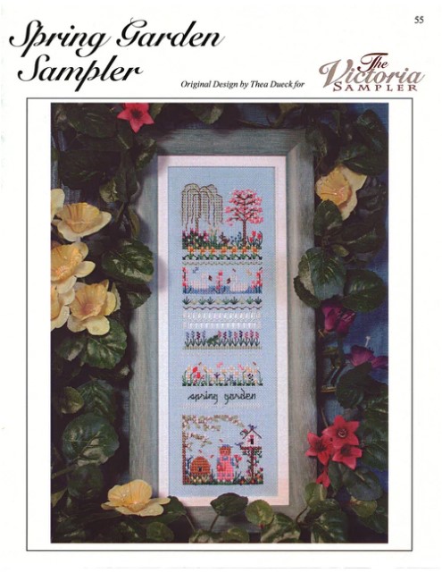 Spring Garden Sampler - Cross Stitch Chart: Stitch-It Central