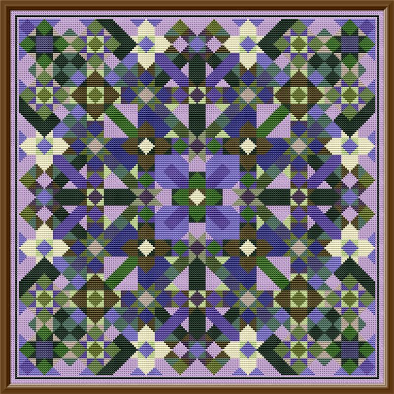 Larkspur - Cross Stitch Chart: Stitch-It Central