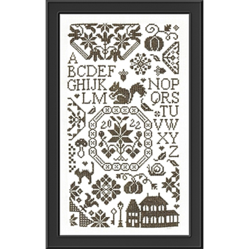 Quaker de l'Automne (Autumn Quaker) - Cross Stitch Chart: Stitch-It Central