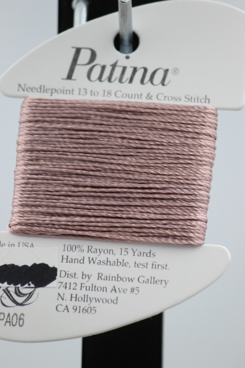 --PA06 Ash Rose - Rainbow Gallery Patina: Stitch-It Central