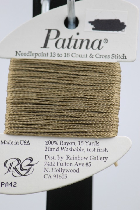 PA42 Hemp - Rainbow Gallery Patina: Stitch-It Central