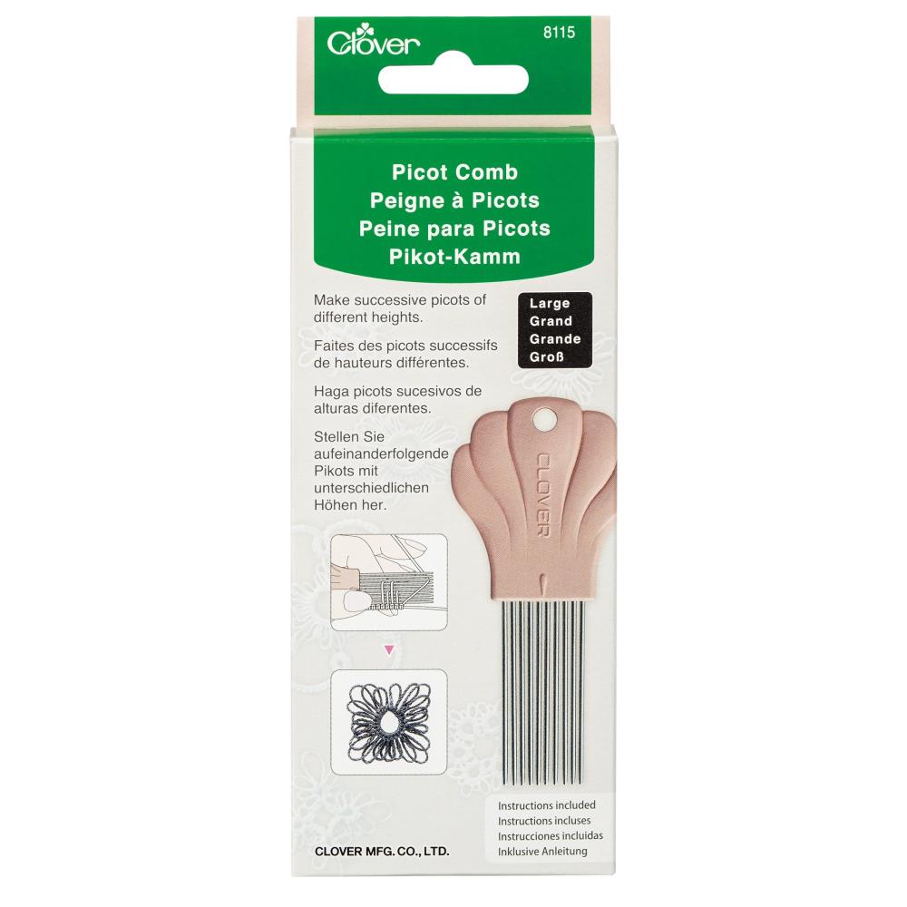 Clover Picot Comb Large # 8115: Stitch-It Central