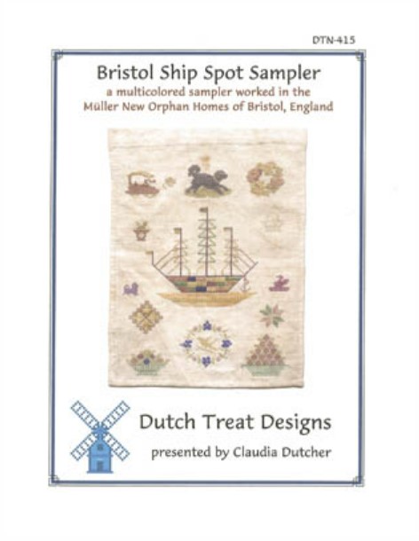 Bristol Ship Spot Sampler - Cross Stitch Chart: Stitch-It Central