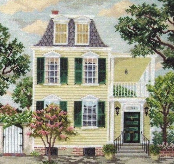 A Splash Of Yellow - Cross Stitch Chart: Stitch-It Central