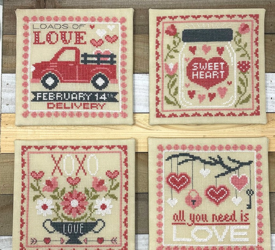 Valentine Signs - Cross Stitch Chart: Stitch-It Central