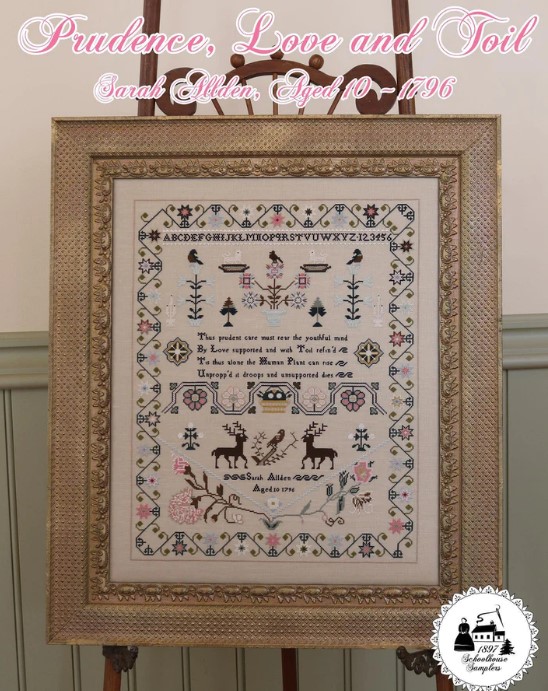 Prudence Love and Toil - Cross Stitch Chart: Stitch-It Central