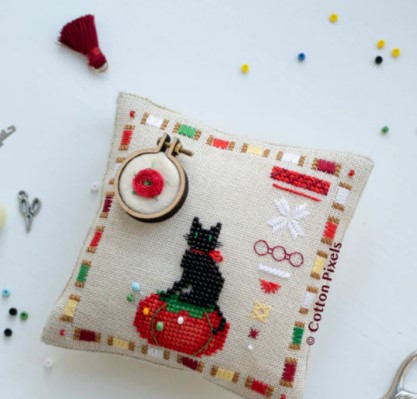 Stitcher's Cat - Cross Stitch Chart: Stitch-It Central