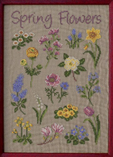 Spring Flowers - Cross Stitch Chart: Stitch-It Central