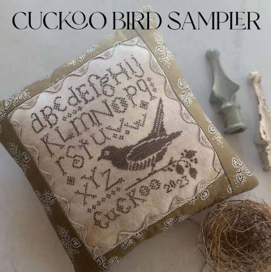Cuckoo Bird Sampler - Cross Stitch Chart: Stitch-It Central