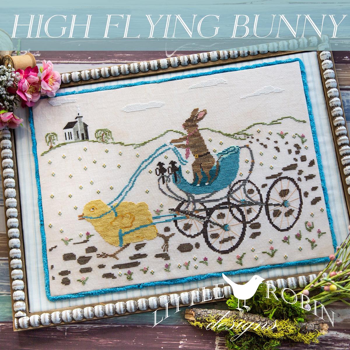 High Flying Bunny - Cross Stitch Chart: Stitch-It Central