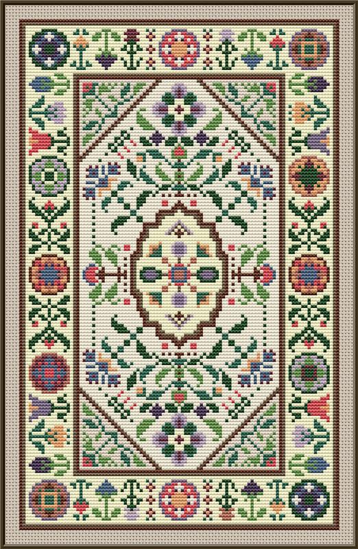 Sunroom Runner - Cross Stitch Chart: Stitch-It Central