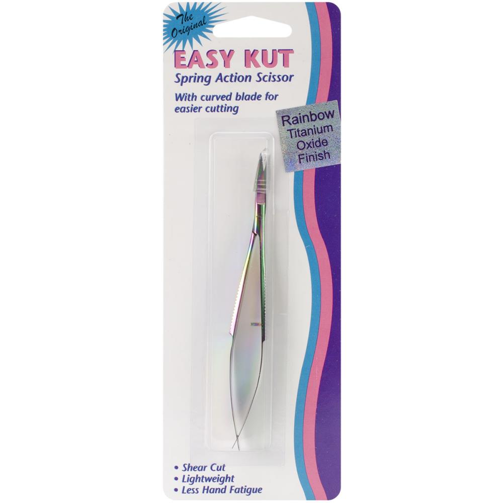 ToolTron Easy Kut Titanium Spring Action Scissors #121R: Stitch-It Central