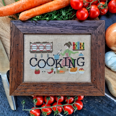 When I think of Cooking - Cross Stitch Chart: Stitch-It Central