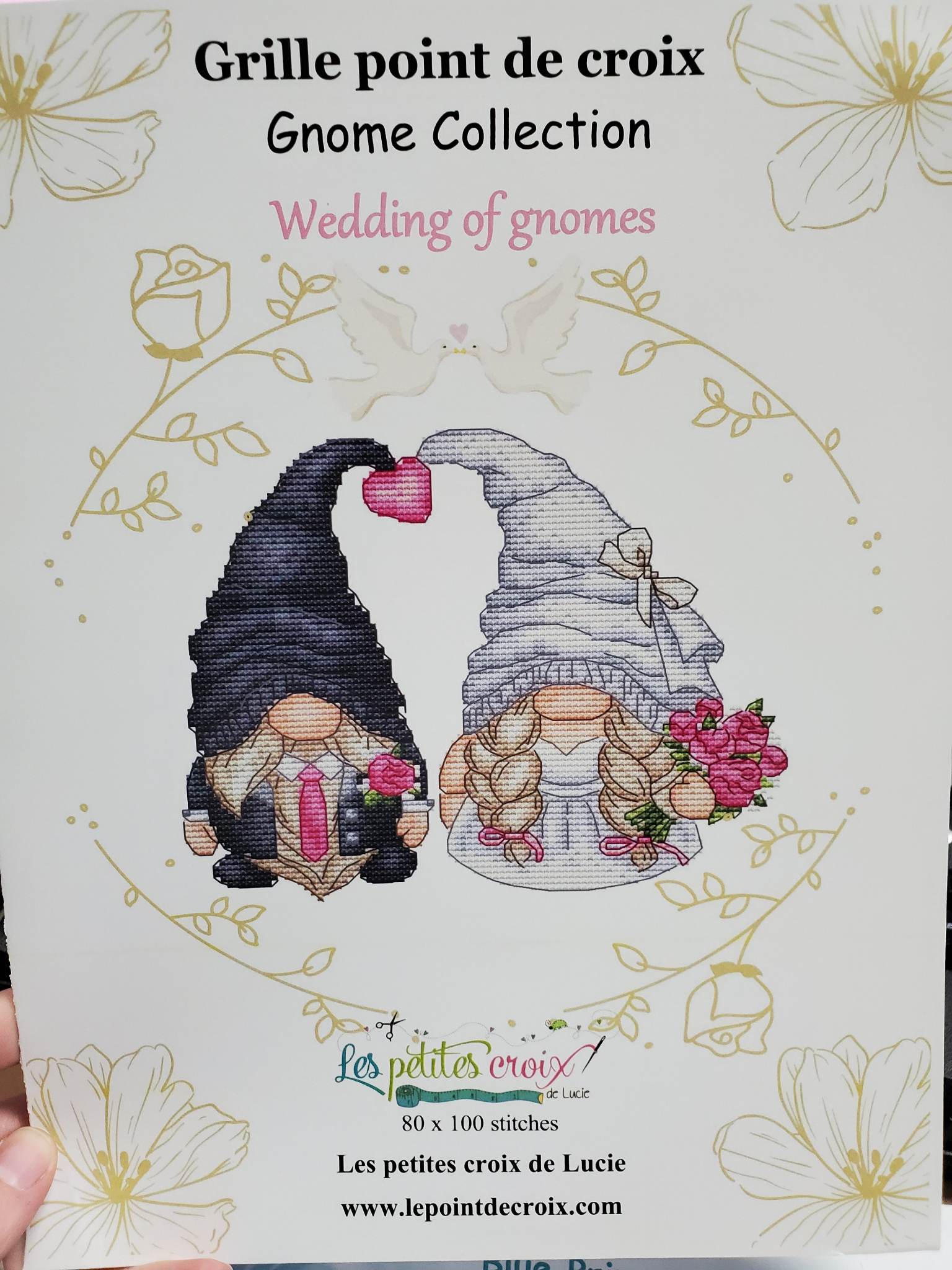 Wedding of Gnomes - Cross Stitch Chart: Stitch-It Central