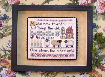 On Friendship - Cross Stitch Chart: Stitch-It Central