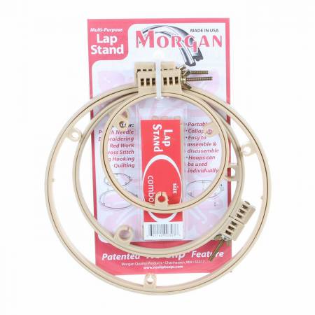 Morgan Lap Stand With 7", 10" & 14" Hoop Combo # MH306: Stitch-It Central