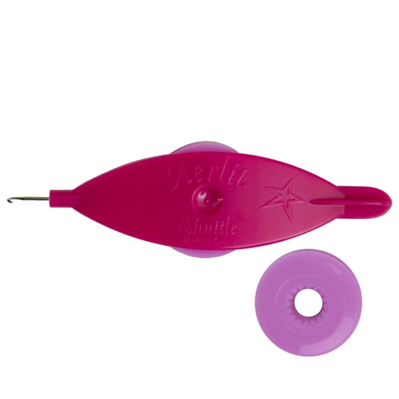 Aerlit Tatting Shuttle With 2 Bobbins - Pink Berry (SHH430): Stitch-It ...