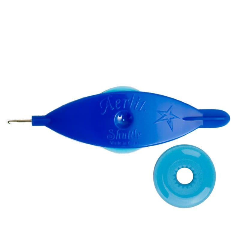 Aerlit Tatting Shuttle With 2 Bobbins - Caribbean Sky (SHH434): Stitch ...