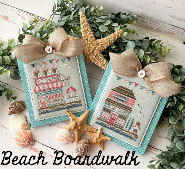 Beach Boardwalk - Threads & Fabric Pack (No Chart): Stitch-It Central