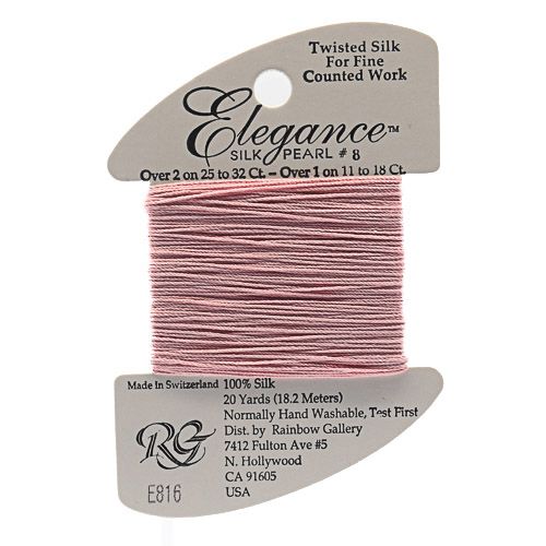 E816 Pink - Elegance Rainbow Gallery: Stitch-It Central