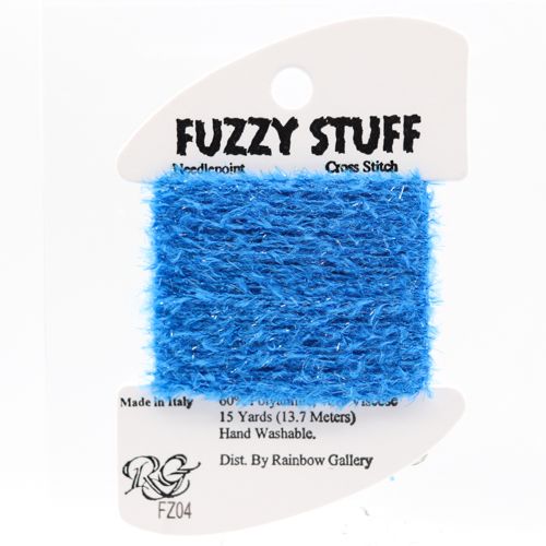 FZ04 Brite Blue - Fuzzy Stuff Rainbow Gallery: Stitch-It Central