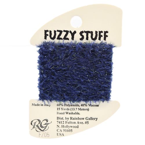 FZ05 Navy Blue - Fuzzy Stuff Rainbow Gallery: Stitch-It Central