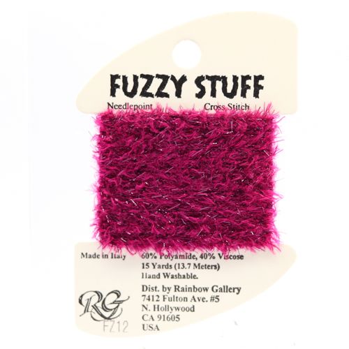 FZ12 Cranberry - Fuzzy Stuff Rainbow Gallery: Stitch-It Central