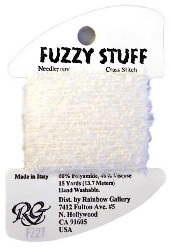 FZ27 Ecru - Fuzzy Stuff Rainbow Gallery: Stitch-It Central
