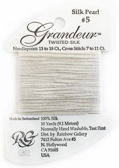 G802 White - Grandeur Rainbow Gallery: Stitch-It Central