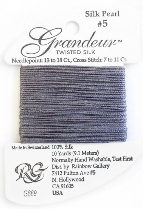 G889 Dark Gray - Grandeur Rainbow Gallery: Stitch-It Central