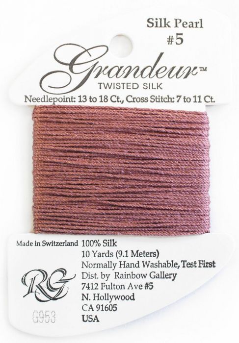 G953 Medium Antique Mauve - Grandeur Rainbow Gallery: Stitch-It Central