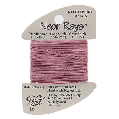 N04 Mauve - Neon Rays: Stitch-It Central