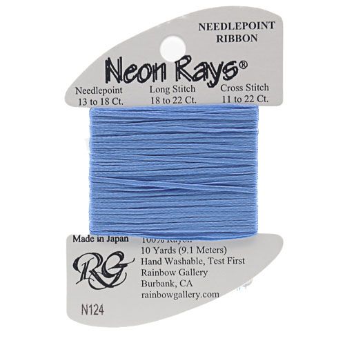 N124 Deft Blue - Neon Rays: Stitch-It Central