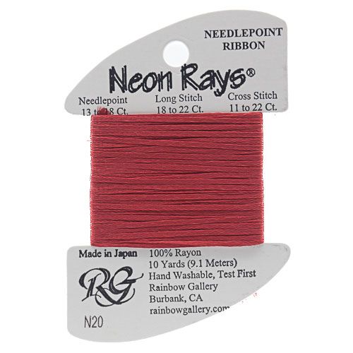 N20 Red - Neon Rays: Stitch-It Central