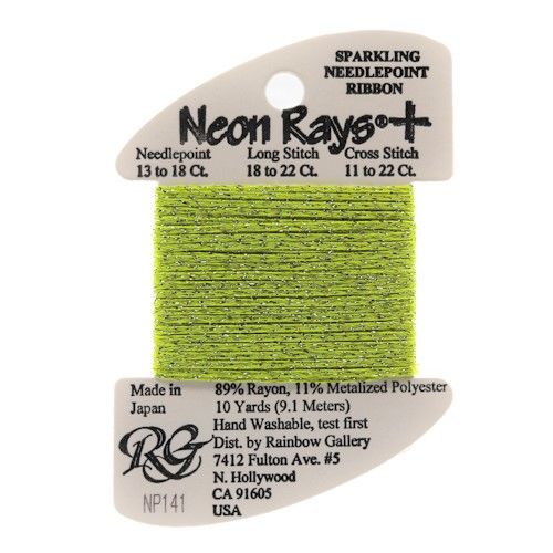 NP141 Lime Sherbet - Neon Rays Plus: Stitch-It Central