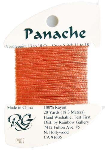 PN07 Salmon - Panache Rainbow Gallery: Stitch-It Central