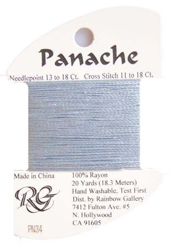 PN34 Lite Sky Blue - Panache Rainbow Gallery: Stitch-It Central