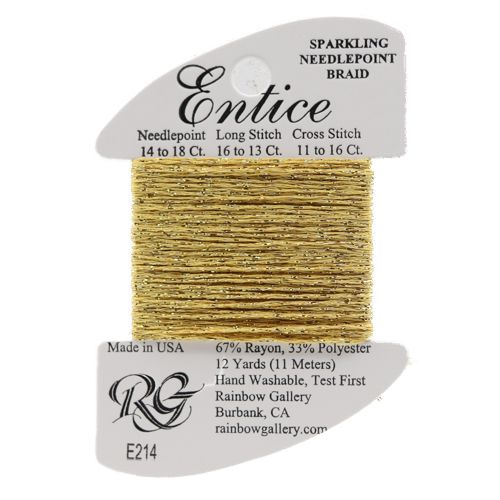 E214 Gold - Entice Rainbow Gallery: Stitch-It Central