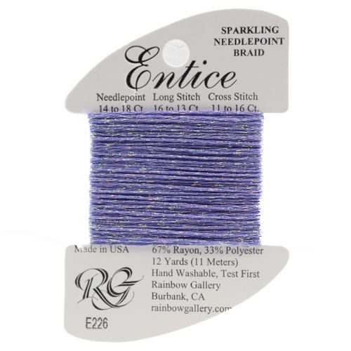 E226 Periwinkle - Entice Rainbow Gallery: Stitch-It Central