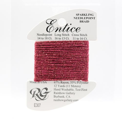 E307 Cranberry Ice - Entice Rainbow Gallery: Stitch-It Central
