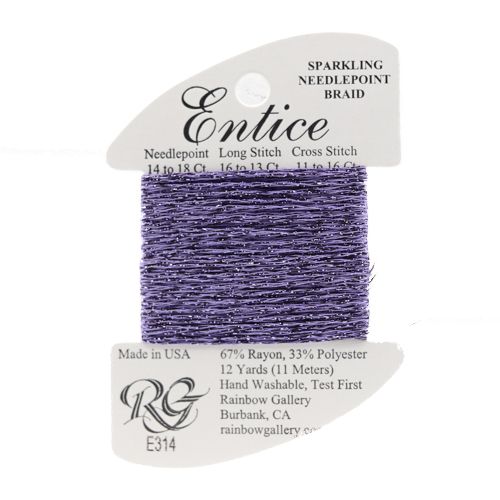 E314 Purple Haze - Entice Rainbow Gallery: Stitch-It Central