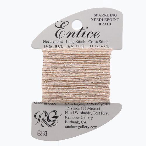 E333 Peach Glow - Entice Rainbow Gallery: Stitch-It Central
