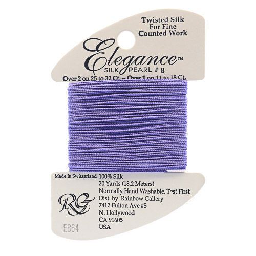 E864 Dark Periwinkle - Elegance Rainbow Gallery: Stitch-It Central