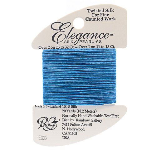 E922 Electric Blue - Elegance Rainbow Gallery: Stitch-It Central