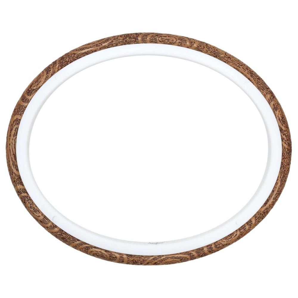 Anchor Faux Wood Oval Embroidery Hoops 6" x 7.5": Stitch-It Central