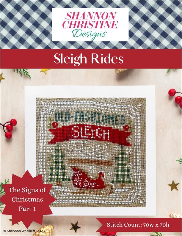 Sleigh Rides #1 - Cross Stitch Chart: Stitch-It Central