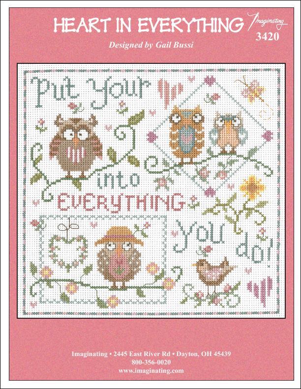 Heart in Everything - Cross Stitch Chart: Stitch-It Central