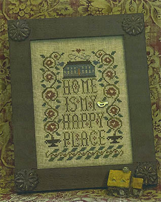 Home Is My Happy Place - Cross Stitch Chart: Stitch-It Central