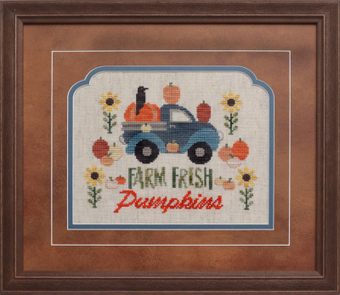 Farm Fresh Pumpkin GP-291 - Cross Stitch Chart: Stitch-It Central
